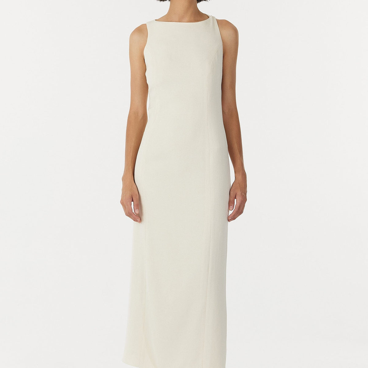 CHROME VISION OPEN BACK DRESS | CREAM | Third Form | Women's Fashion ...