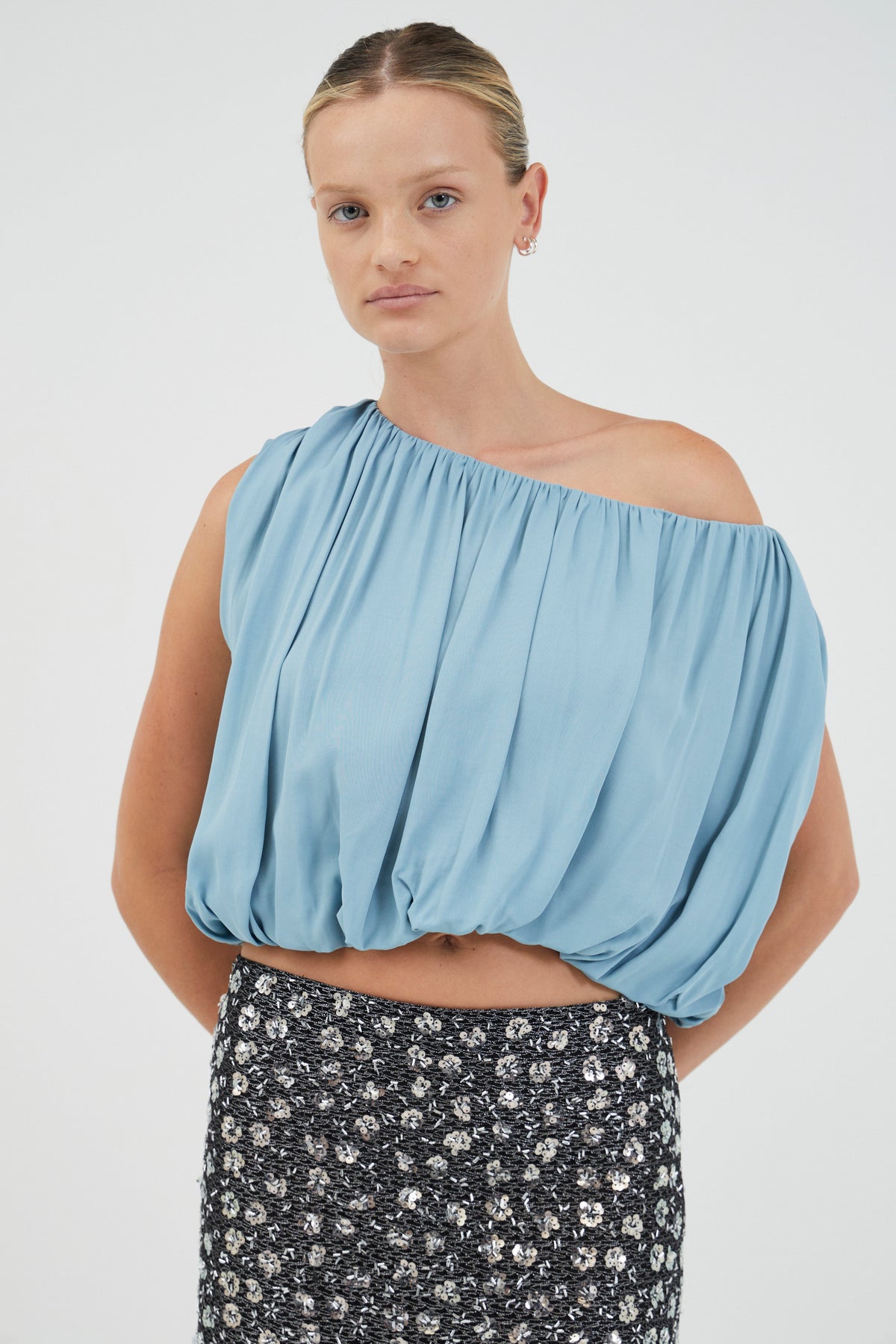 SERAPHIC DRAPE TOP | AQUATIC | THIRD FORM | Women's Australian Fashion ...