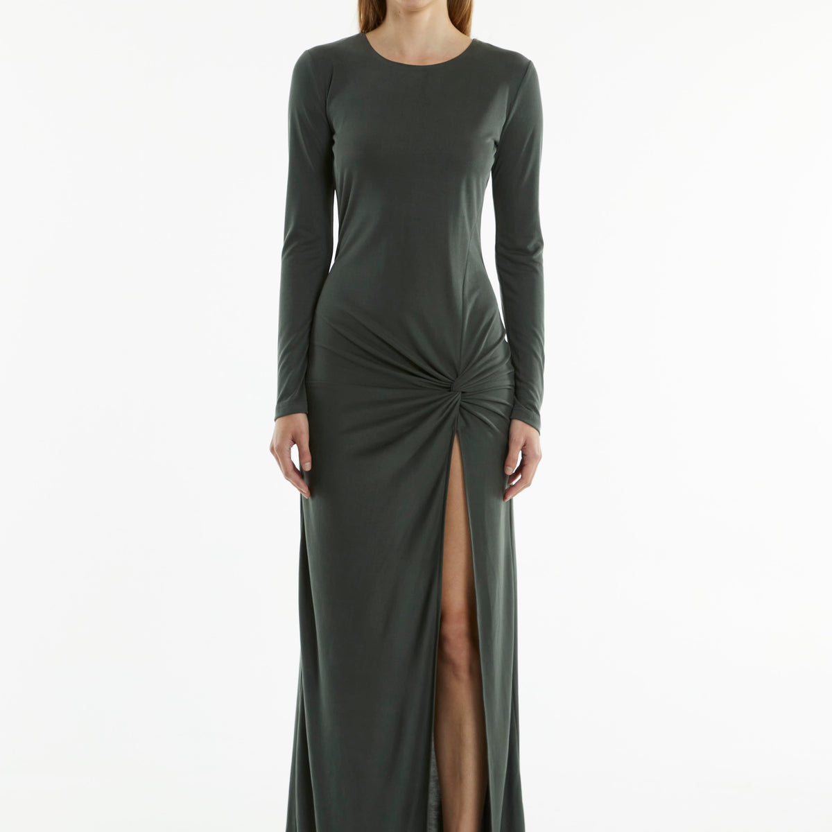 TURN AROUND TWIST MAXI DRESS | FOREST | Third Form | Event Ready ...